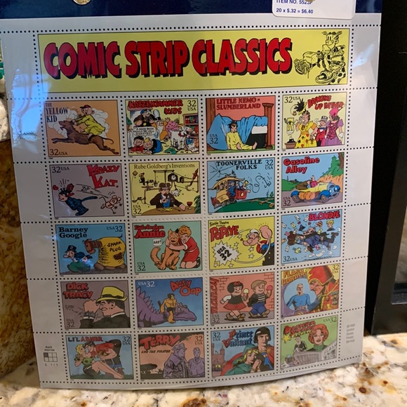 Other | 1995 Comic Strip Commemorative Postage Stamps | Poshmark